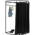 Fitting Room Clothing Store with Shading Curtain,Portable Dressing Room ...