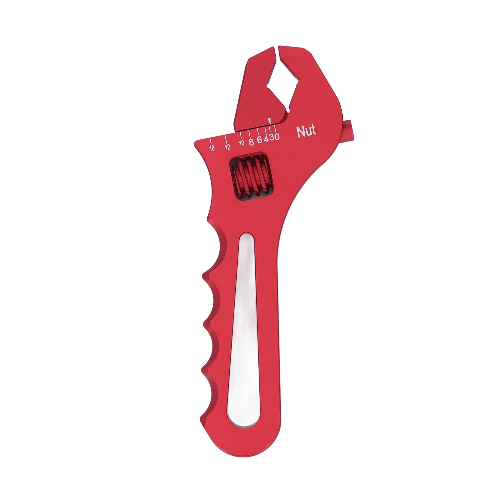 Fitting Wrench AN3?AN16 Adjustable Aluminum Lightweight Spanner Tool for Hose Adapter End Red ...