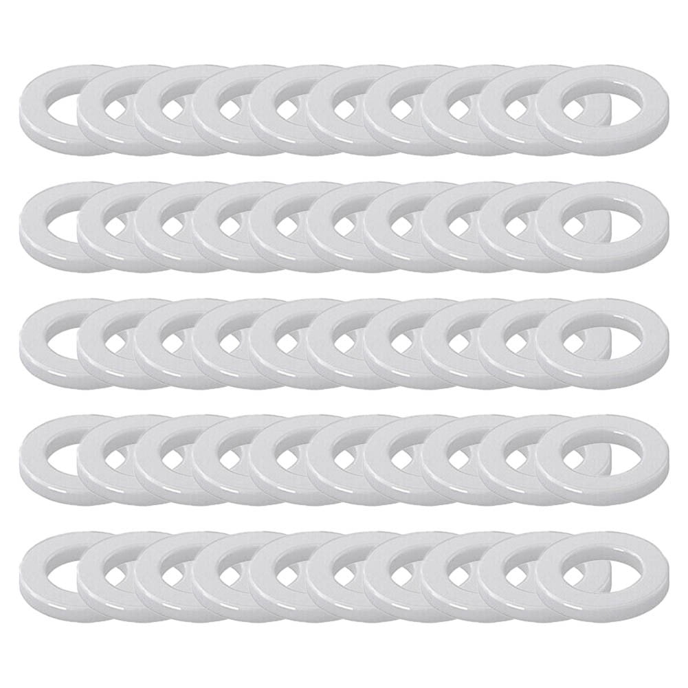 Fittings Plastic Room Doors Pack of 50 Washers Door Hinge Mounting ...