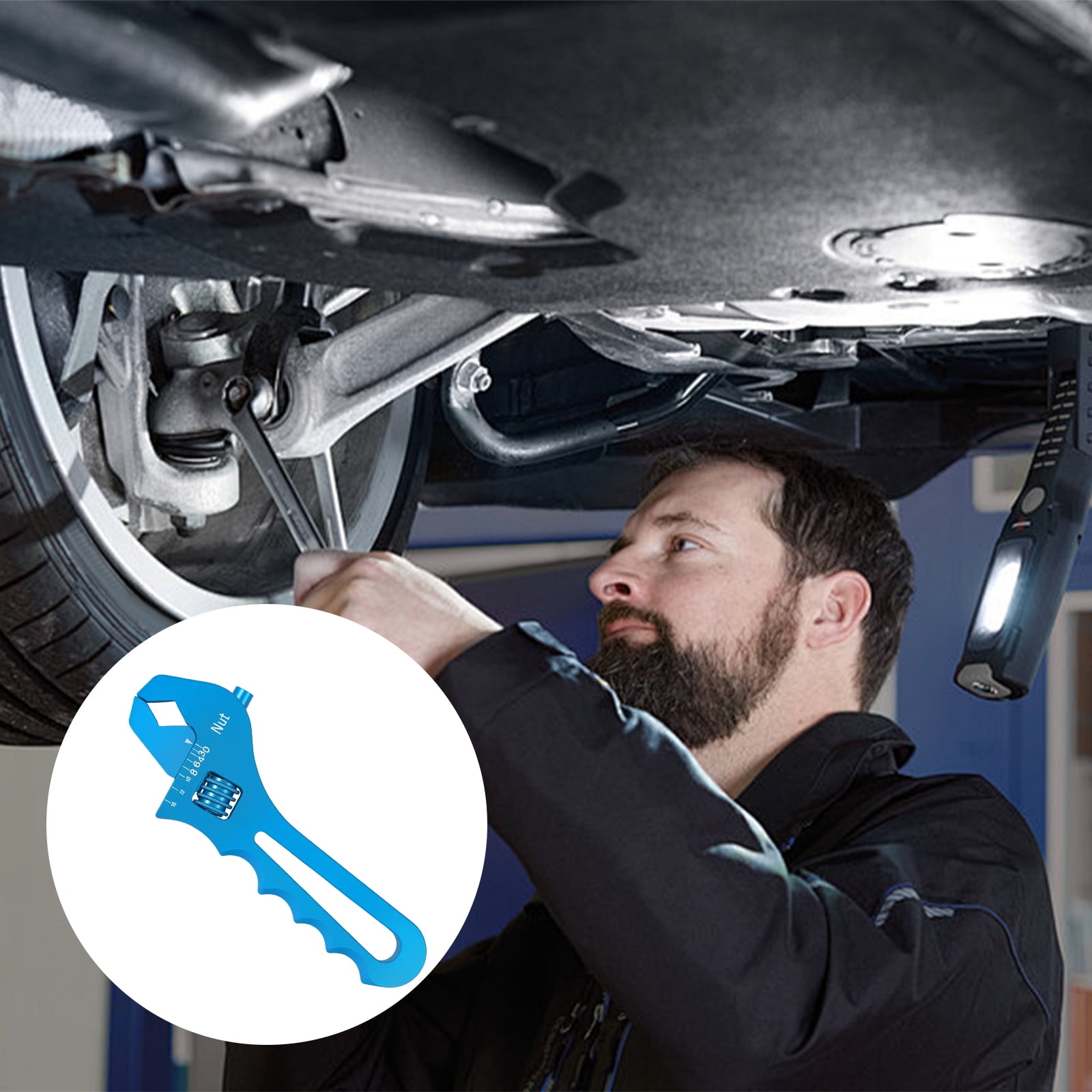 AN Fittings Wrench 3AN-16AN Adjustable AN Wrench Aluminum Alloy AN ...