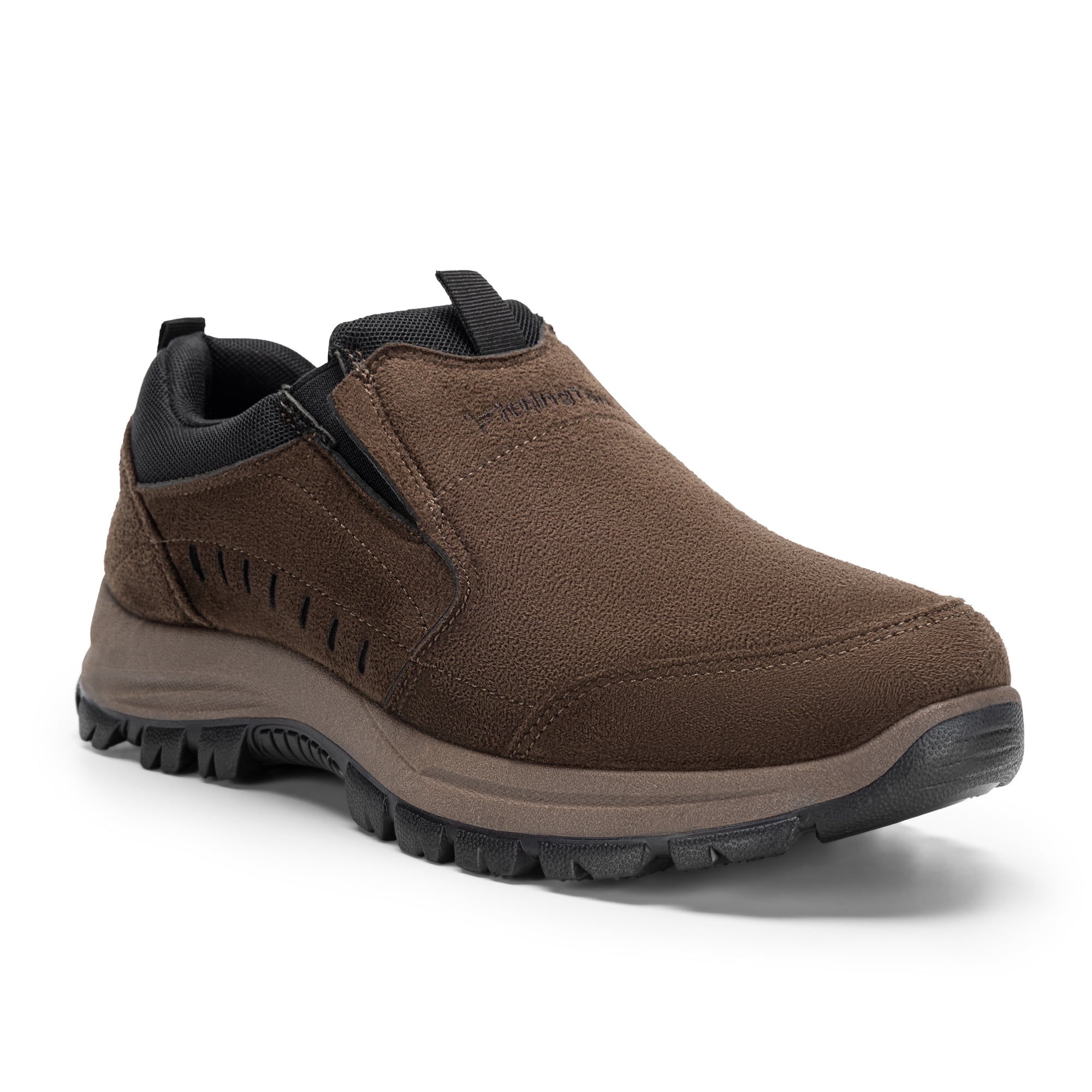 Fittington Mens Slip on Hiking Shoes Casual Outdoor Trainers Loafer ...
