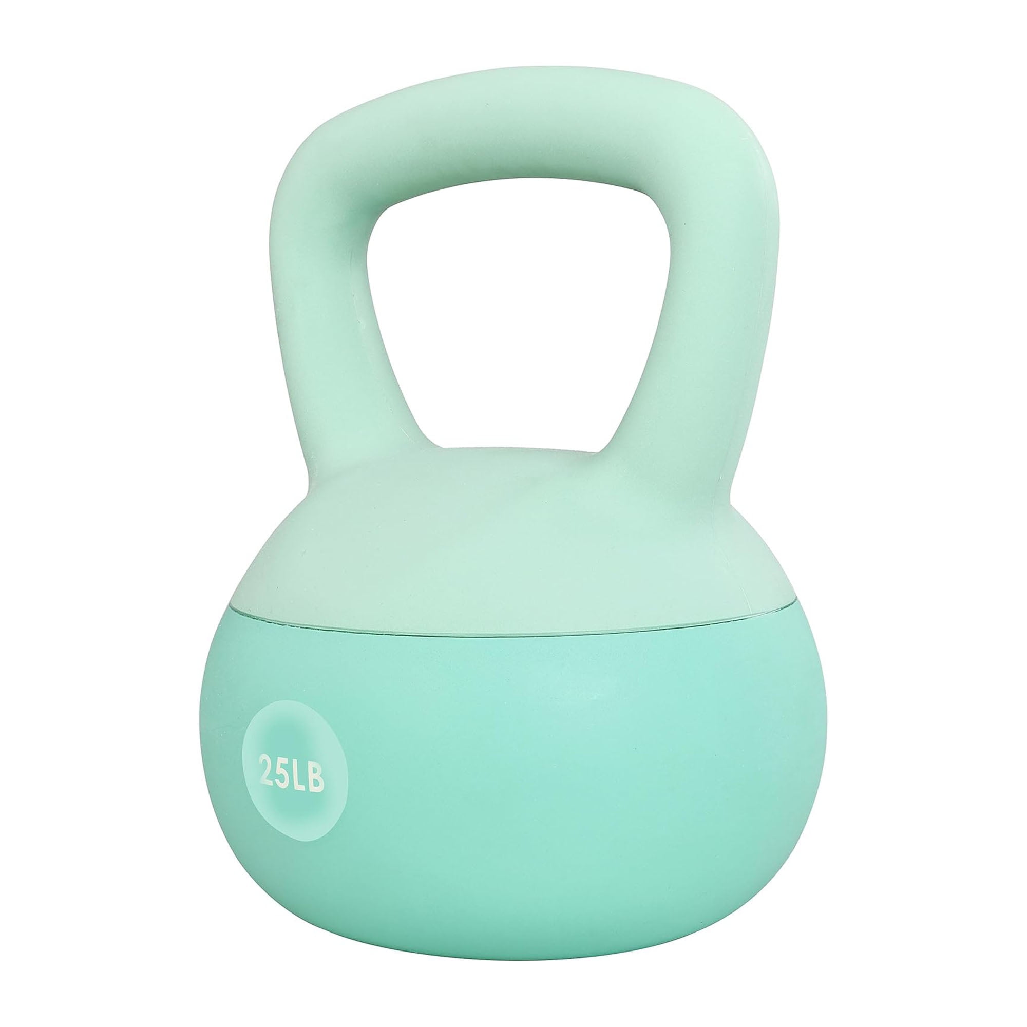 Fitvids Soft Kettlebell with Ergonomic Grip, Iron & Sand Filled, 25 ...