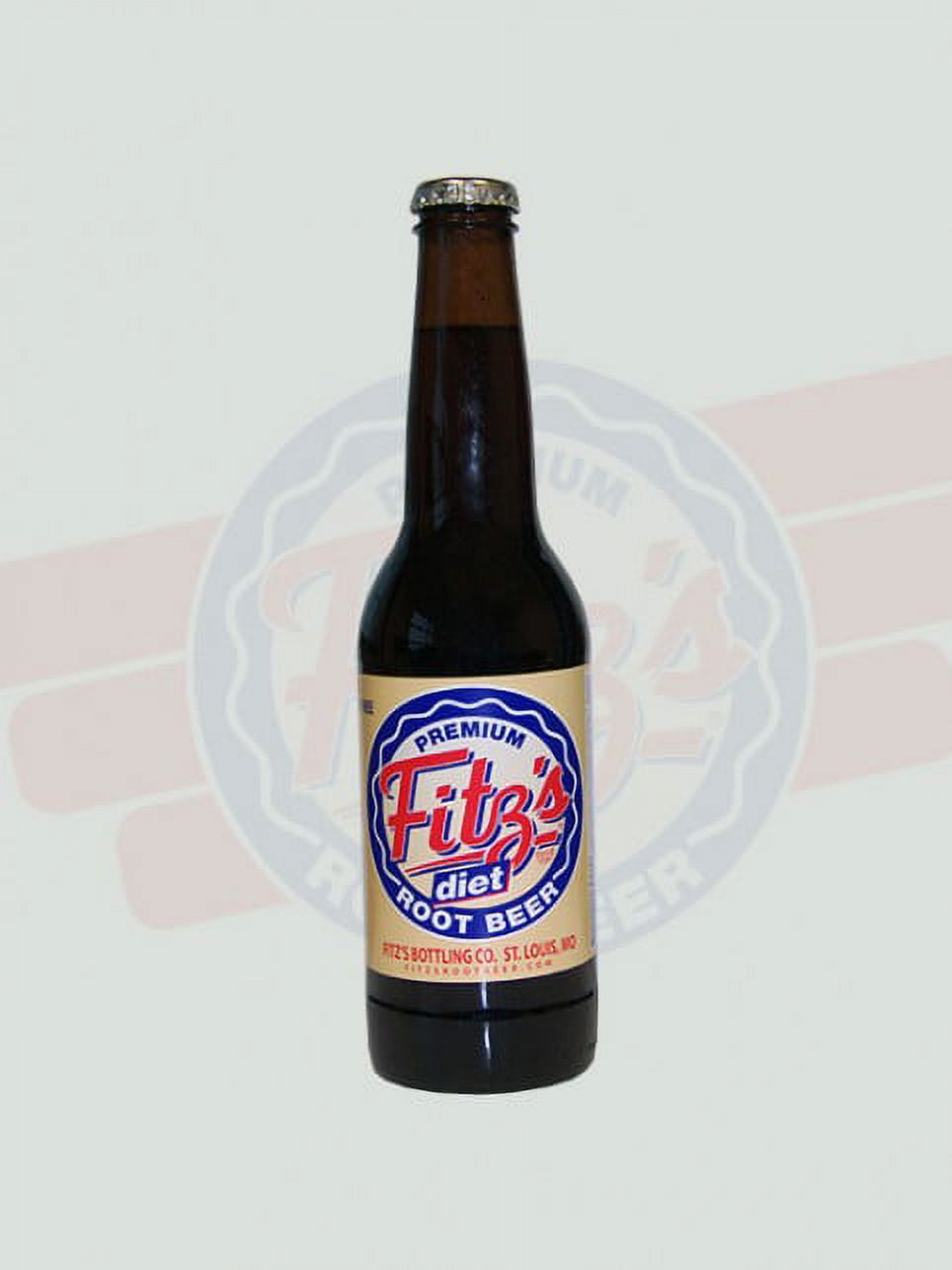 Fitz's Diet Root Beer, 12 Fl. Oz., 4 Count - Walmart.com