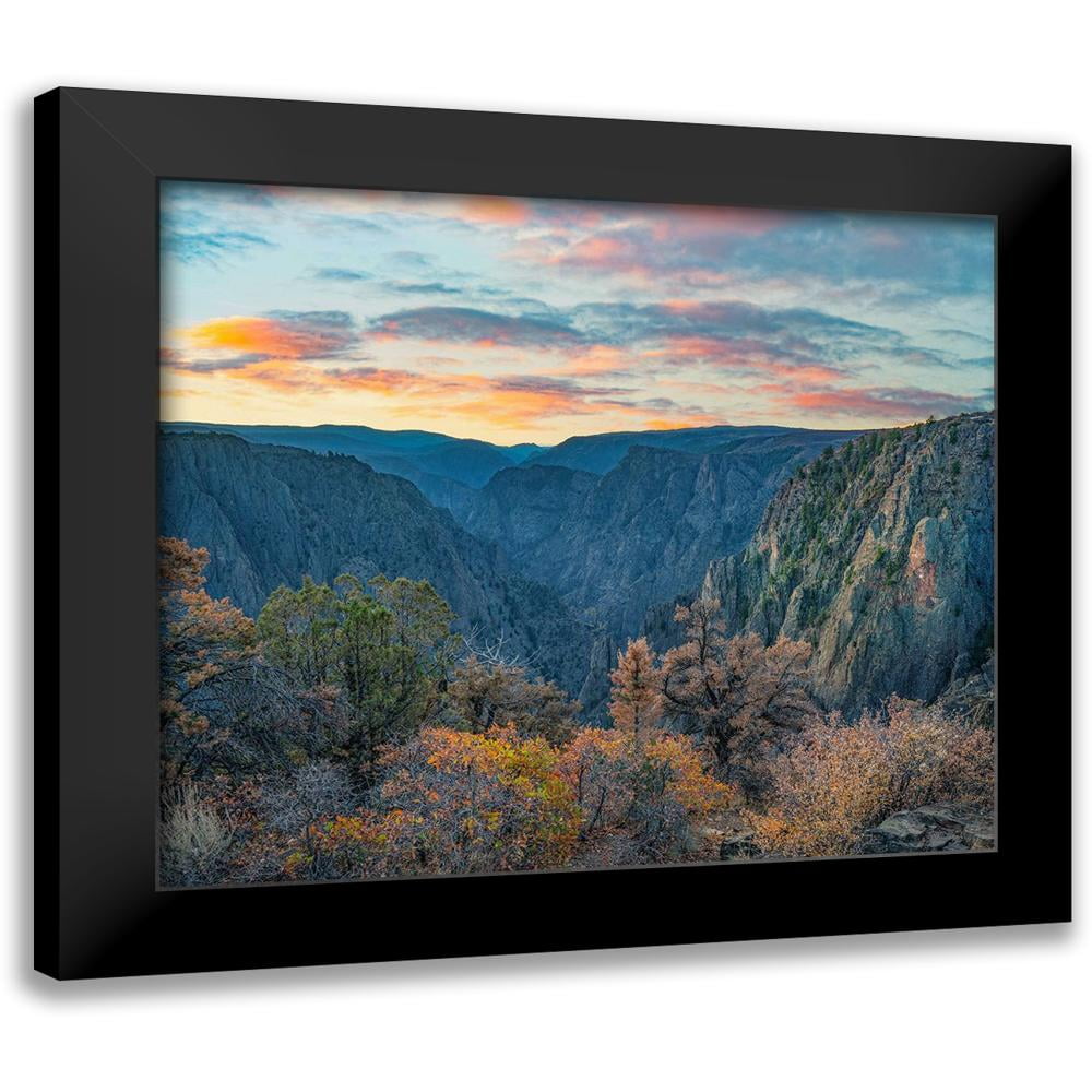Fitzharris, Tim 17x15 Black Modern Framed Museum Art Print Titled - Tomichi Point-Black Canyon ...