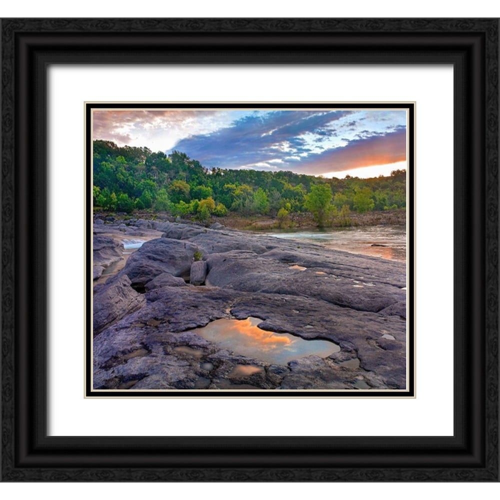 Fitzharris, Tim 29x26 Black Ornate Wood Framed with Double Matting Museum Art Print Titled ...