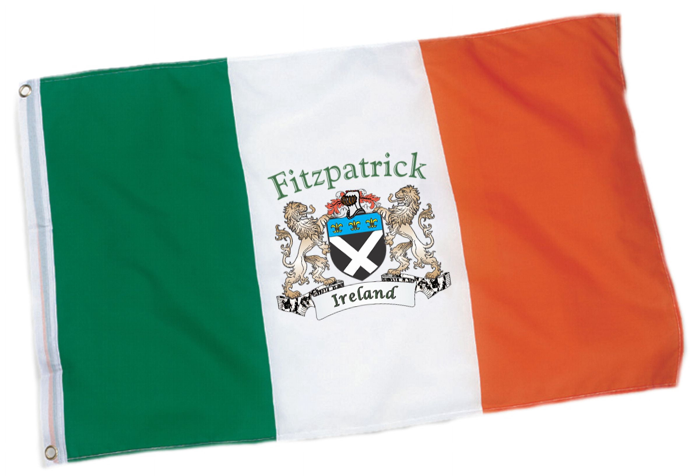 Fitzpatrick Irish Coat of Arms Ireland Flag - 3'x5' foot. - Walmart.com