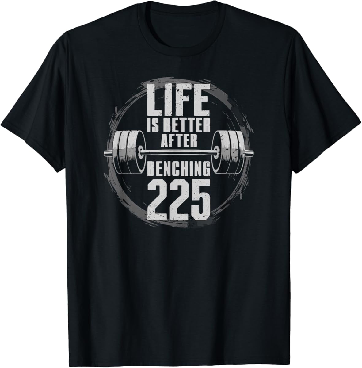 Fitzy 225 Pound Bench Press Gym - Better After Benching 225 T-Shirt ...