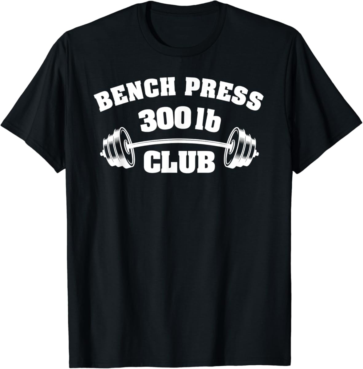 Fitzy 300 Lbs Pound Bench Press Club Gym Weightlifting Powerlift T ...
