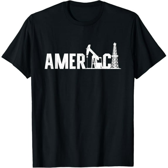 Fitzy America Roughneck Oil Rig Worker Workers Oil Field Oilfield T ...