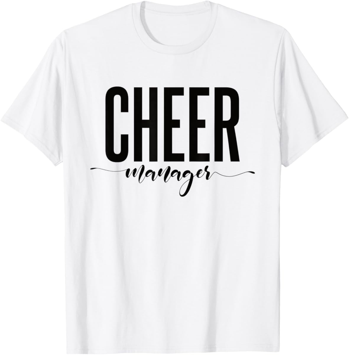 Fitzy Cheer Manager Cheerleading T-Shirt Full Size S-5XL - Walmart.com