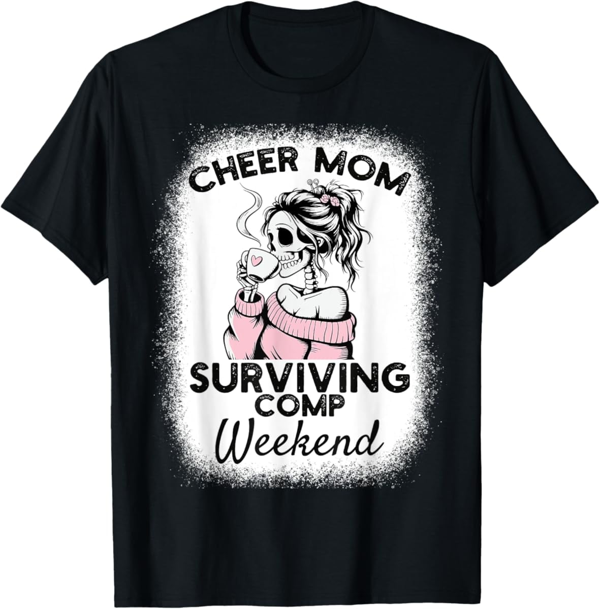 Fitzy Cheer Mom Surviving Comp weekend Cheerleading T-Shirt Full Size S ...