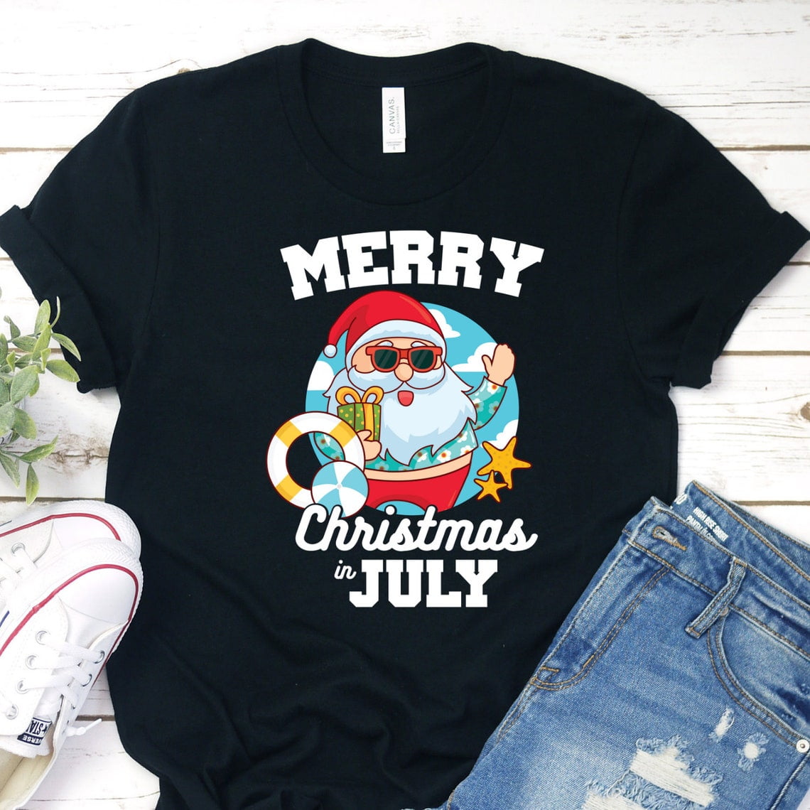 Fitzy Christmas in July Shirt, Merry Christmas in July T-Shirt, July ...