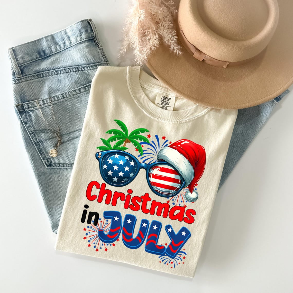 Fitzy Christmas in July Shirt, Mid-Year Report T-Shirt, Christmas In ...