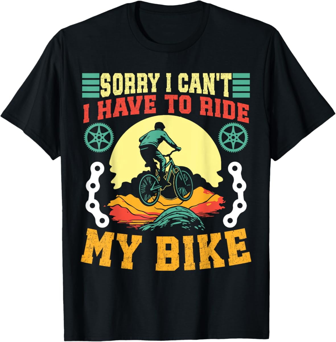 Fitzy Cycling Biking Bicycle Cycle Men T-Shirt Full Size S-5XL ...