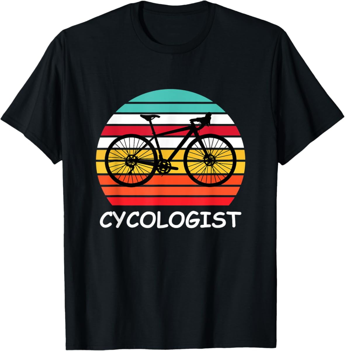 Fitzy Cycologist Vintage Cycling & Cyclist T-Shirt Full Size S-5XL ...
