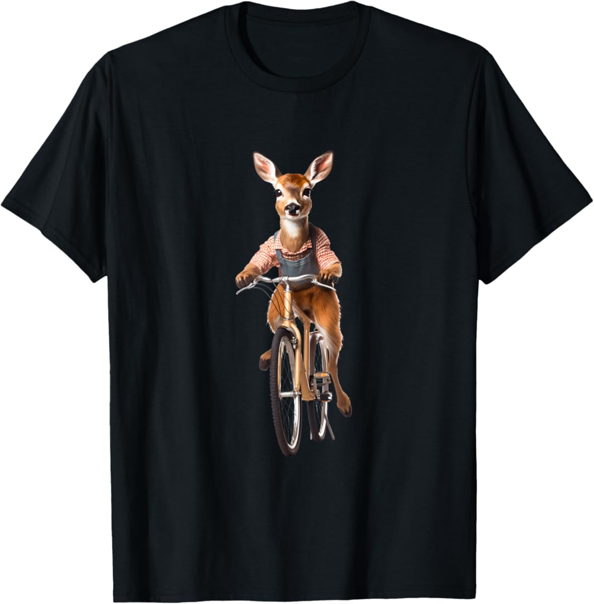 Fitzy Deer Bike Cycling T-Shirt Full Size S-5XL - Walmart.com
