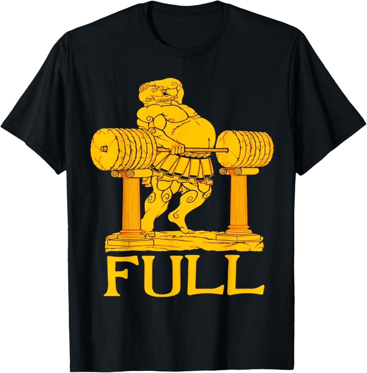 Fitzy FULL Gym Powerlifting Bodybuilding Weightlifting Workout Gym T ...