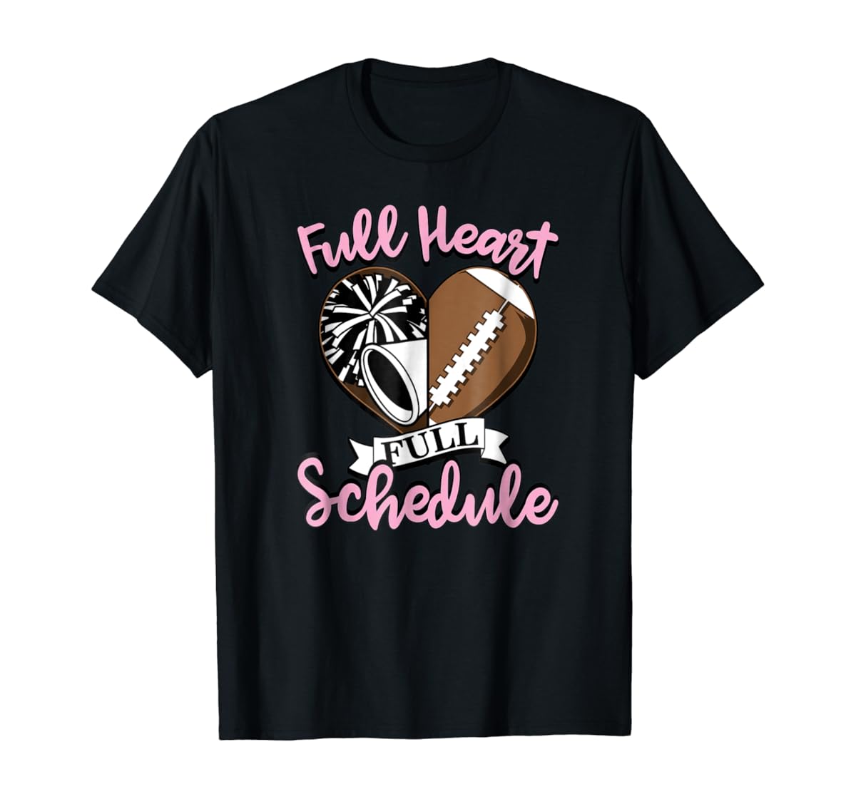 Fitzy Football Cheerleading Shirt - Football Heart Shirt Gift Full Size ...