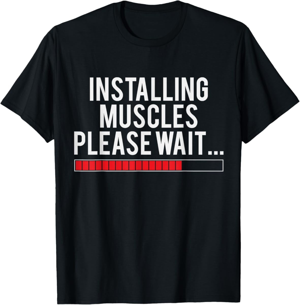 Fitzy Gym Pun Weightlifting Muscle Crew Workout Weightlifter T-Shirt Full Size S-5XL - Walmart.com