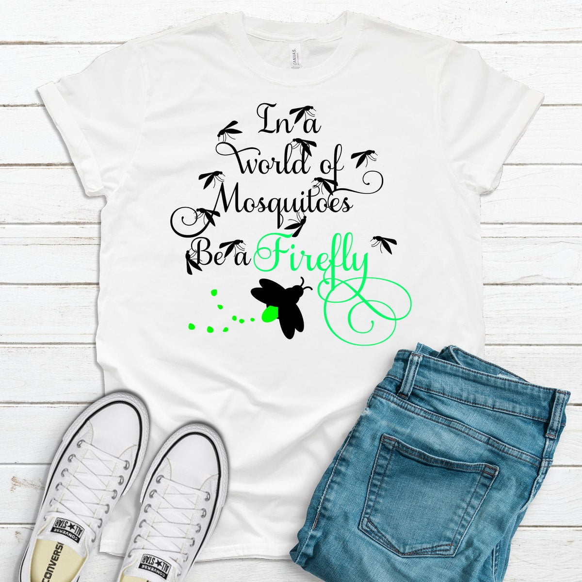 Fitzy In A World Full Of Mosquitoes Be A Firefly, Be Different, Be ...