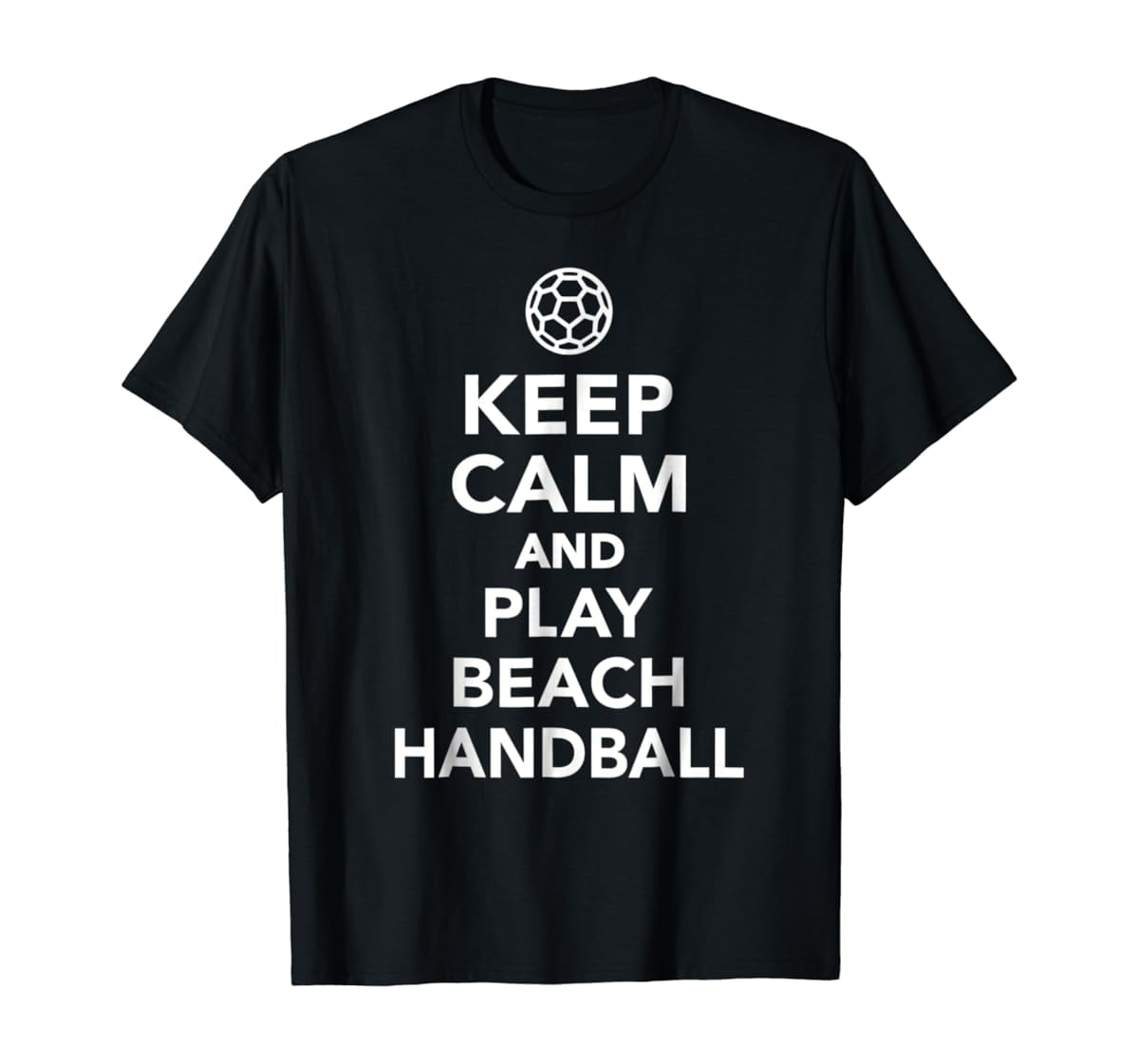 Fitzy Keep calm and play beach handball T-Shirt Full Size S-5XL ...