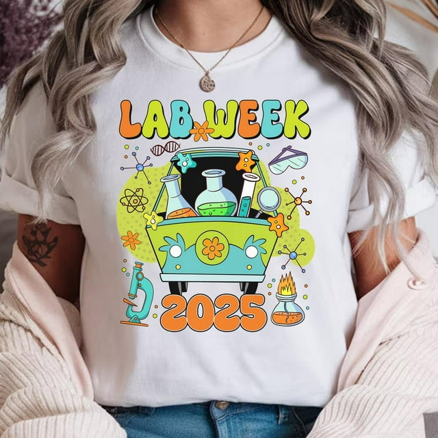 Fitzy Lab Week 2025 Shirt, Mystery Machine Diagnostics Shirt, Lab Week ...