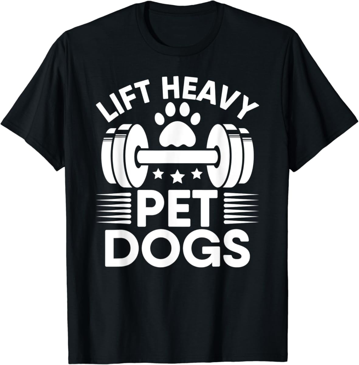 Fitzy Lift Heavy Pet Dogs Workout Gym Fitness Weightlifting Love T ...