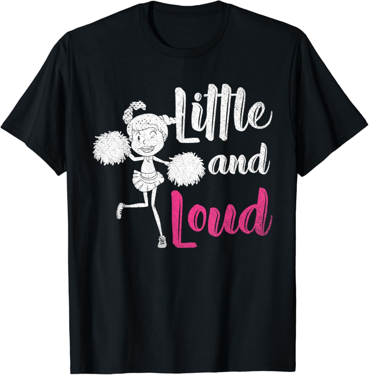 Fitzy Little And Loud Cheerleading Girl Cheerleader T-Shirt Full Size S ...