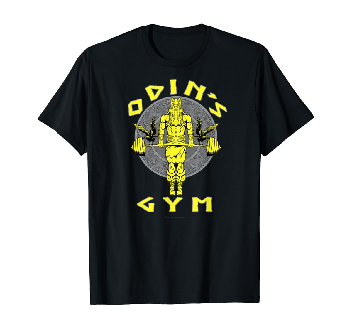 Fitzy Odin's Gym Fitness Workout Training Weightlifting T-Shirt Full Size S-5XL - Walmart.com