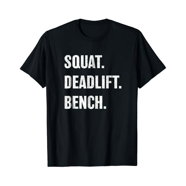 Fitzy Powerlifting, Squat, Bench, Deadlift, Weightlifting T Shirt Full ...