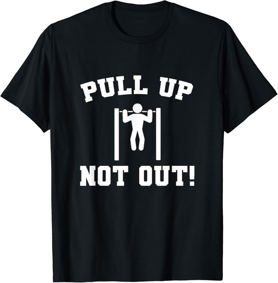 Fitzy Pull Up Not Out Weightlifting Bodybuilding Powerlifting Gym T ...