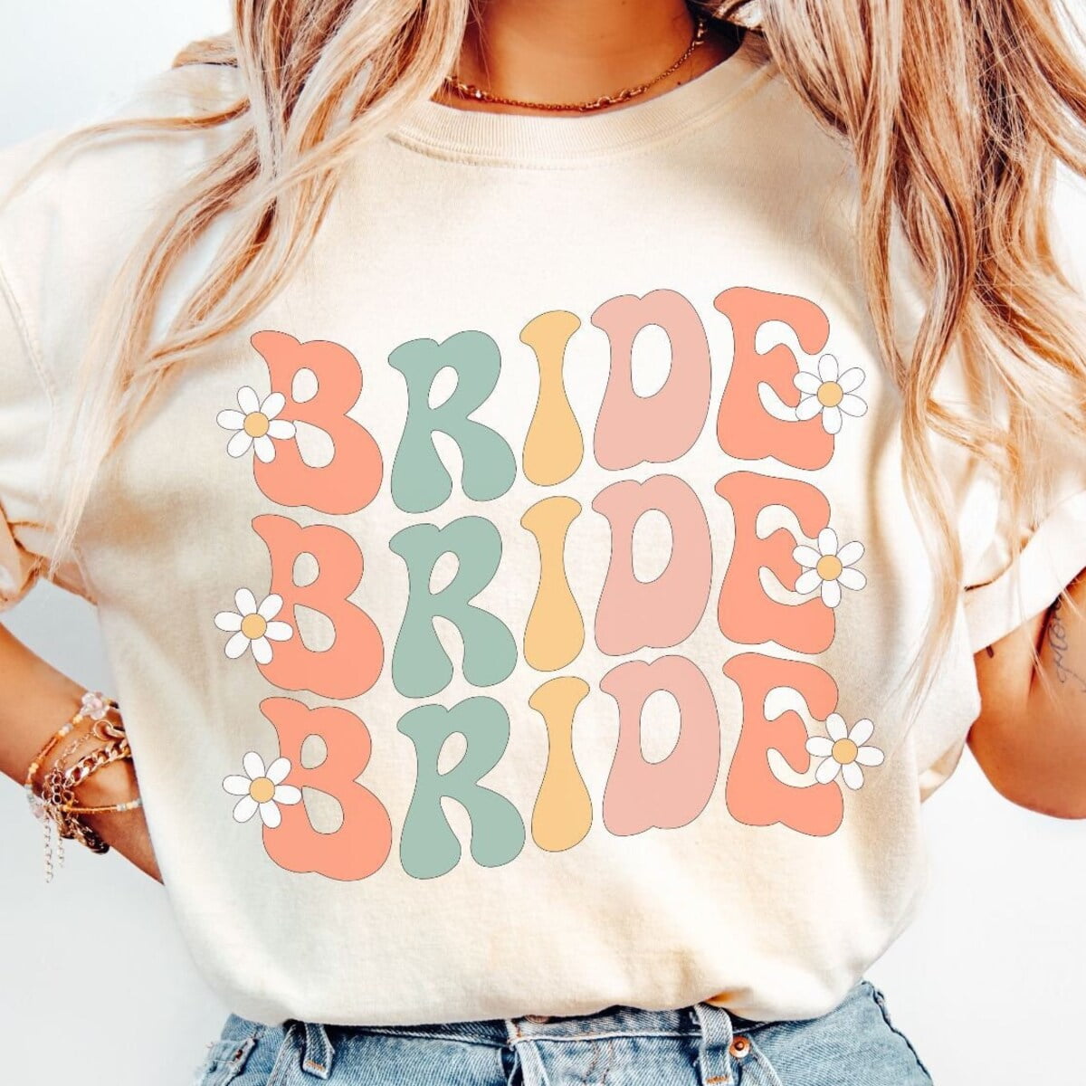 Fitzy Retro Bachelorette Party Shirts, Hippie Bach Party, Groovy and ...