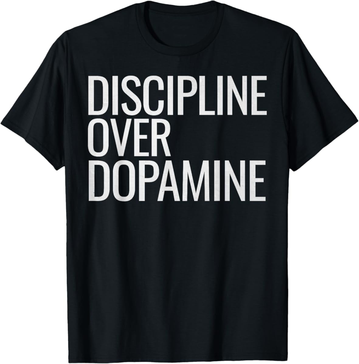 Fitzy Self Discipline Over Dopamine Workout Motivation Gym Fitness T-Shirt Full Size S-5XL ...
