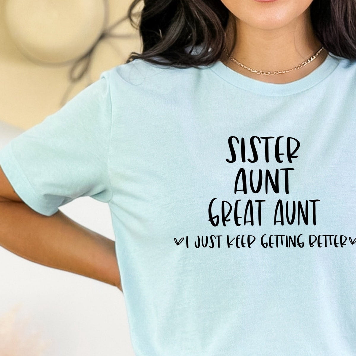 Fitzy Sister Aunt Great Aunt Shirt, Sister Shirt, Aunt Shirt, Pregnancy ...