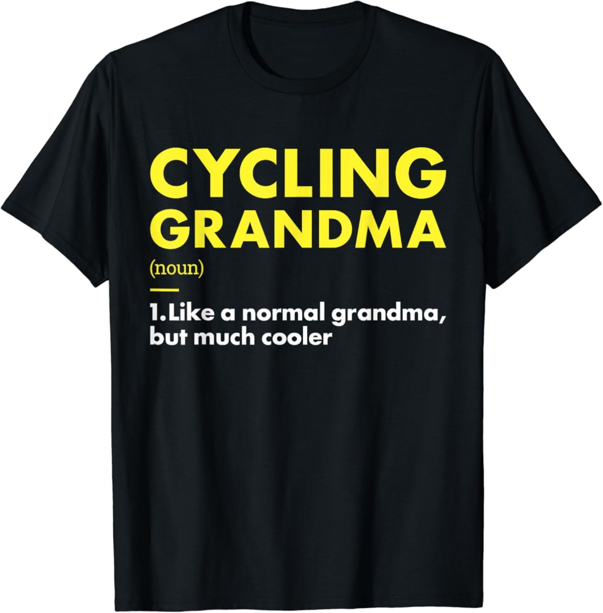 Fitzy Sport Grandma Definition Cycling T-Shirt Full Size S-5XL ...