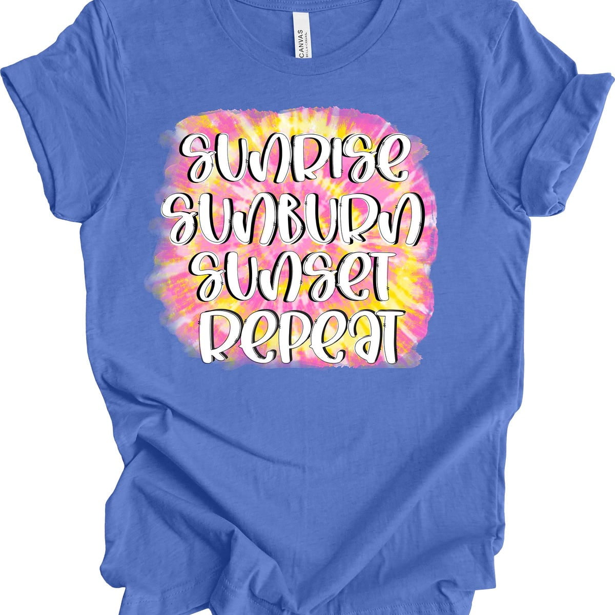 Fitzy Sunrise Sunburn Sunset Repeat, Summer Vacation Shirt, Soft Unisex ...