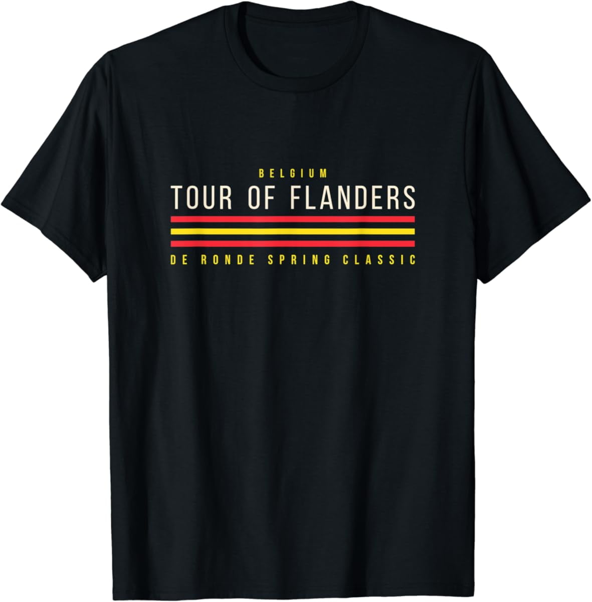 Fitzy Tour of Flanders Spring Classic Belgium De Ronde T-Shirt Full Size S-5XL - Walmart.com