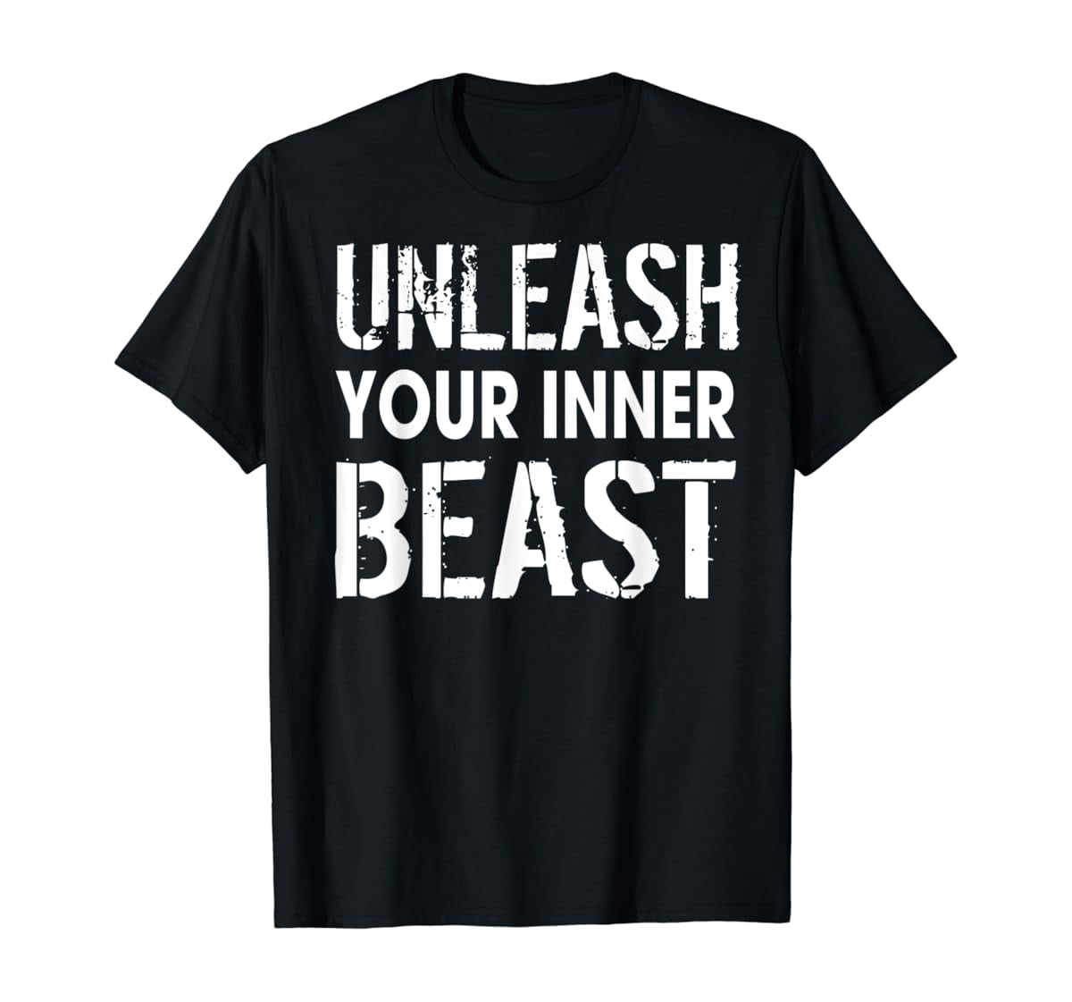 Fitzy Unleash Your Inner Beast Powerlifting Weightlifter Workout T ...