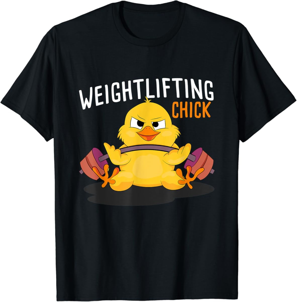 Fitzy Weightlifting Chick Bodybuilding Workout Gym Women Fitness T-Shirt Full Size S-5XL ...