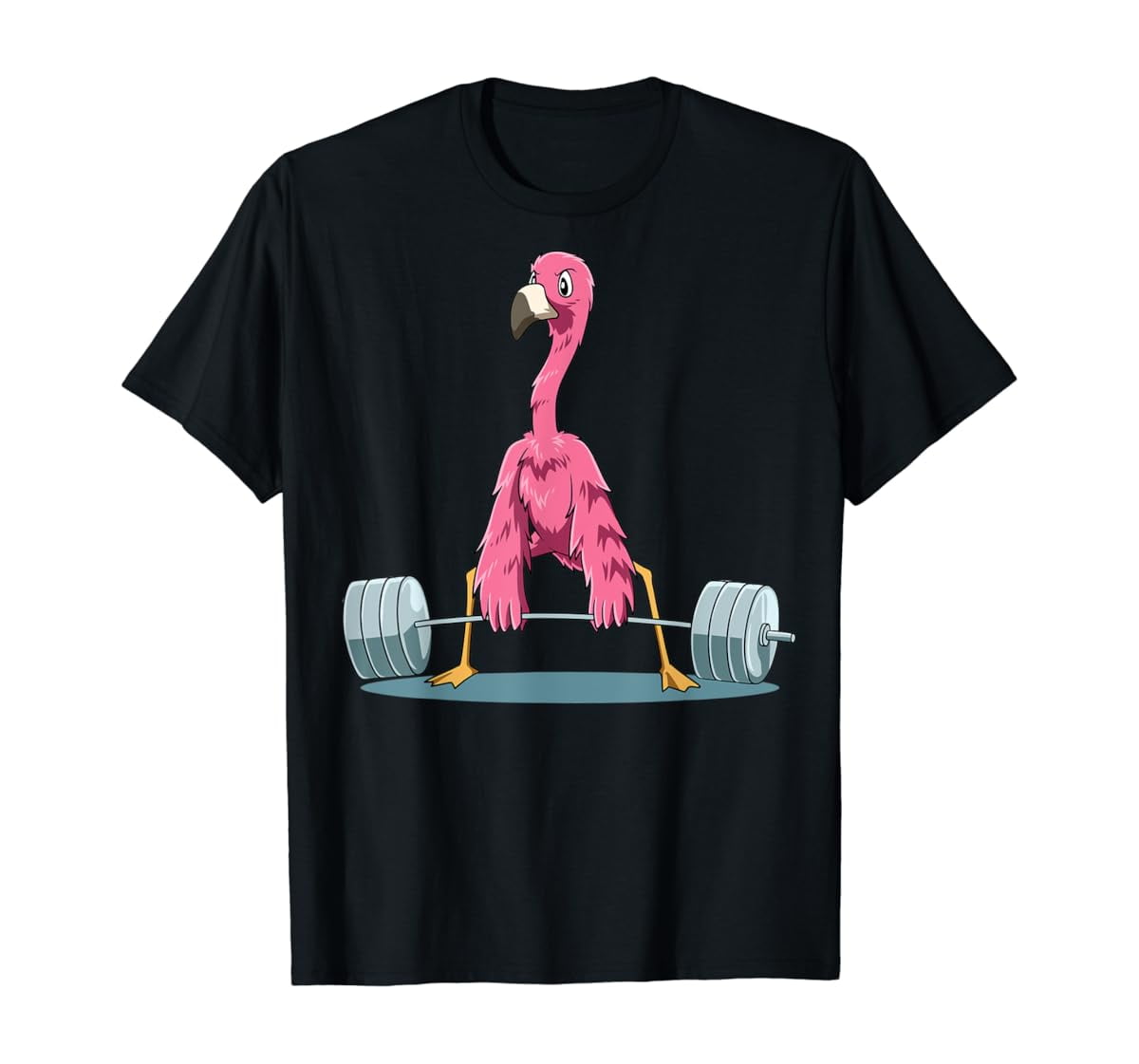 Fitzy Weightlifting Flamingo Deadlifting Flamingo Powerlifting Gym T ...