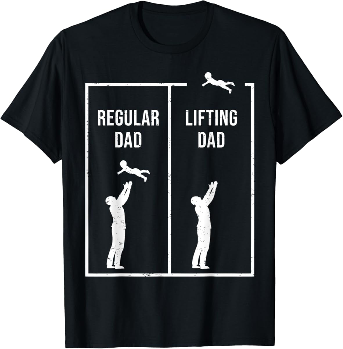 Fitzy Weightlifting Workout Fitness Father Gym I Lifting Dad T-Shirt Full Size S-5XL - Walmart.com