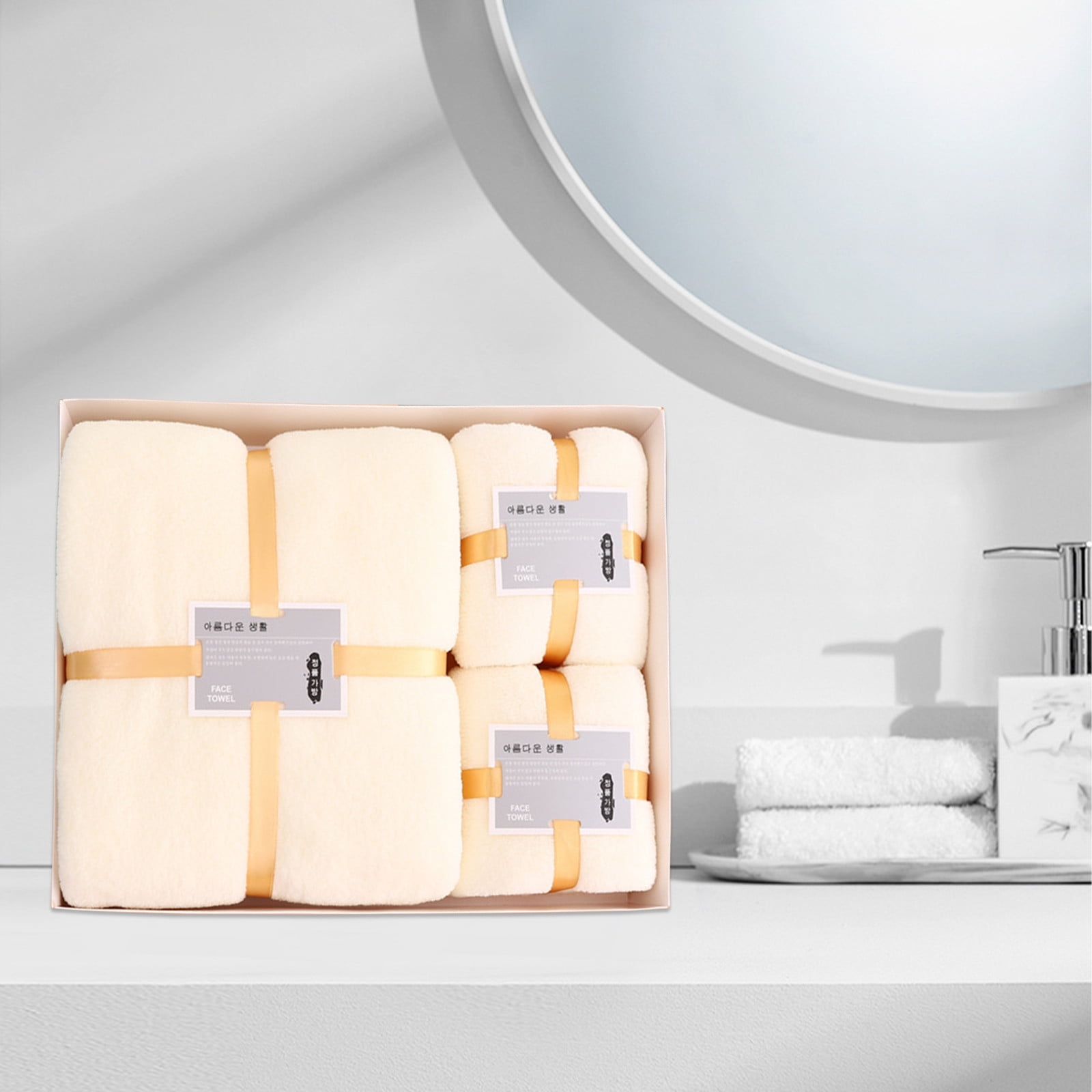 Christmas Gifts Under $10 Fiudx Bath Towels Coral Velvet Towel Bath ...