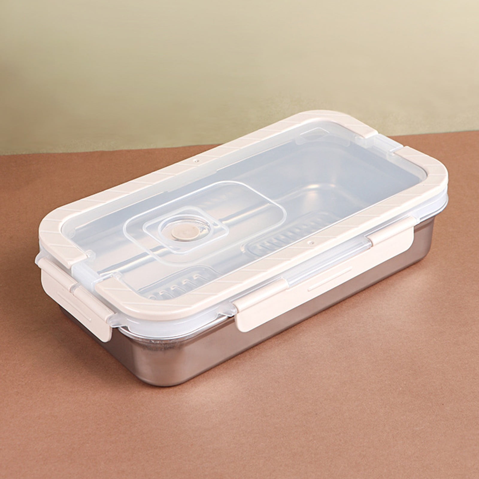 Fiudx Stainless Steel Storage Multifunctional Sealing Box Lunch Box ...