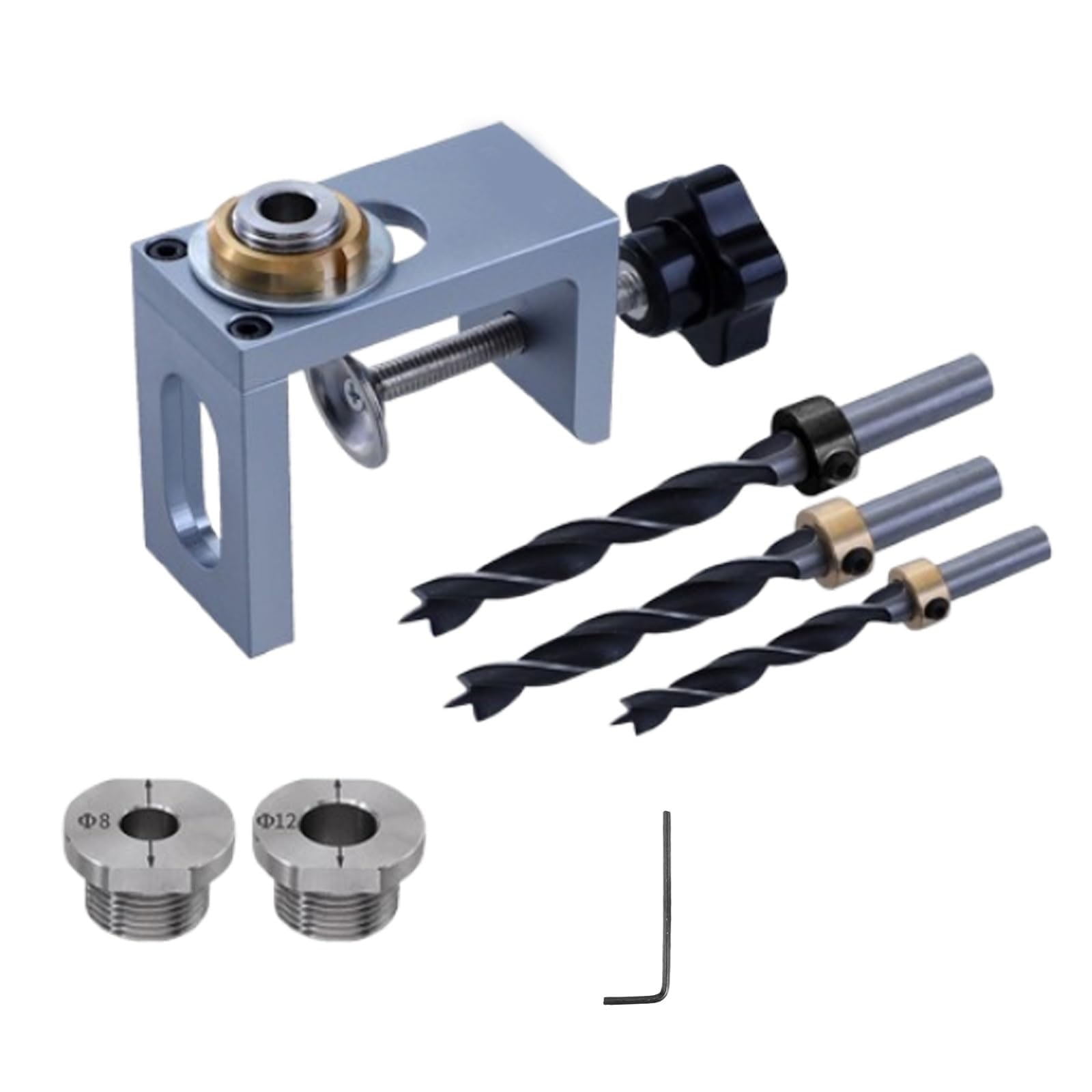 Fival 10mm Edge Drilling Guide Jig, Installation of Drilling Holes for ...