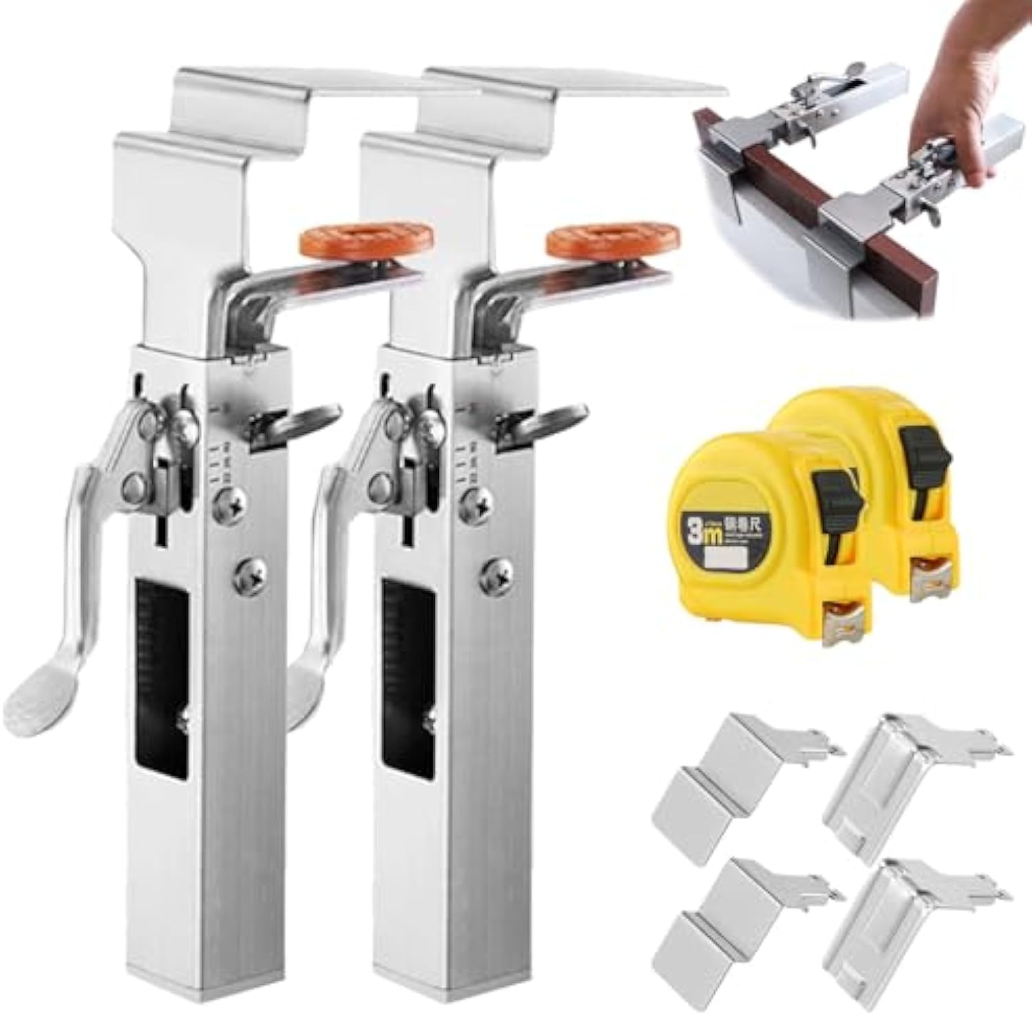 Fivalo Drawer Front Installation Clamps, Fivalo 2-in-1 Cabinet Door ...