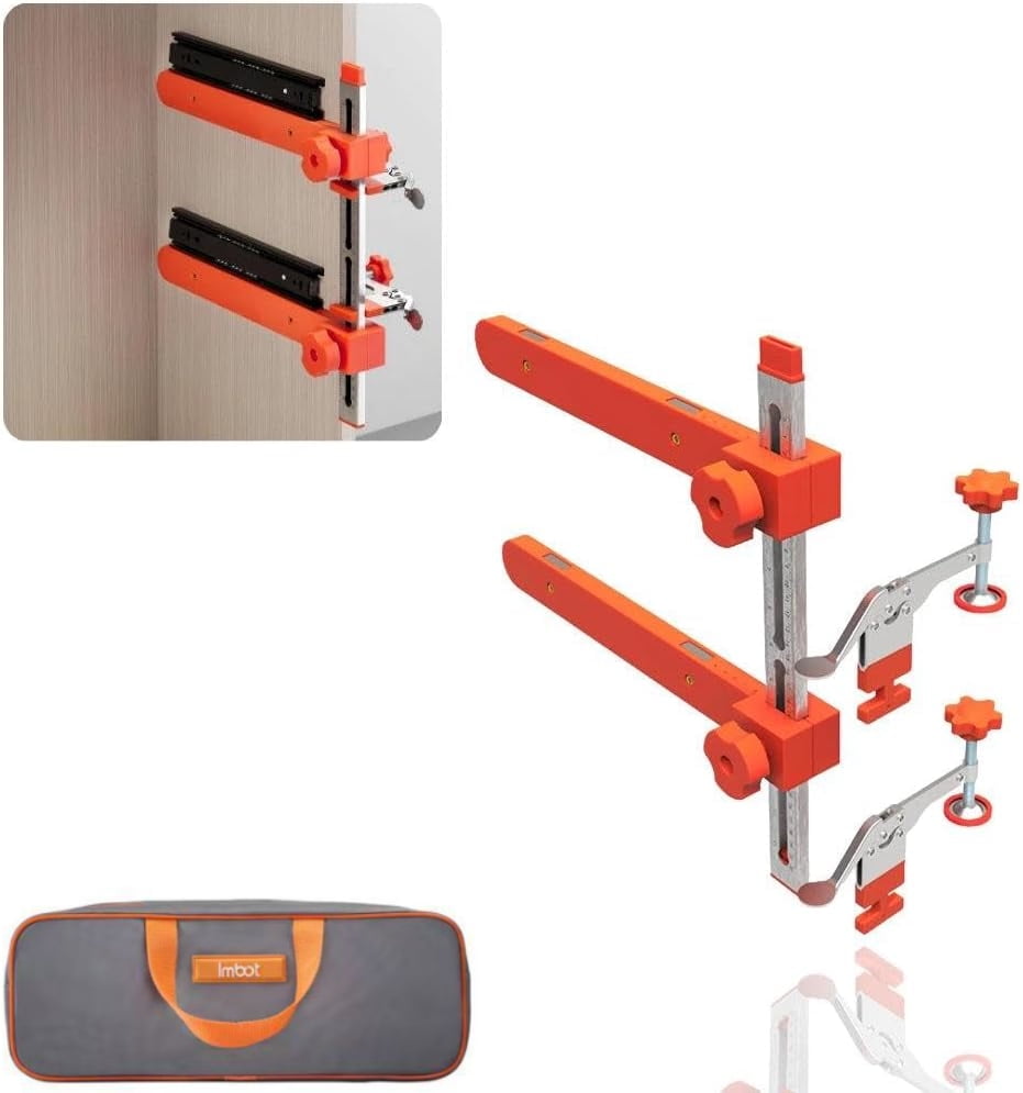 Fivalo Drawer Slide Installation Jig with Toggle Clamp, Cabinet ...