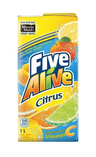 Healthy Five Alive Citrus Juice, 1 Litre/33.8 fl.oz., Imported from ...