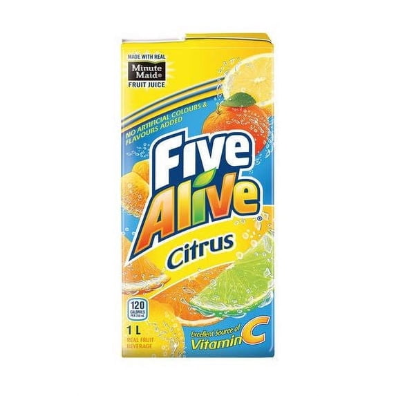 Healthy Five Alive Citrus Juice, 1 Litre/33.8 fl.oz., Imported from ...