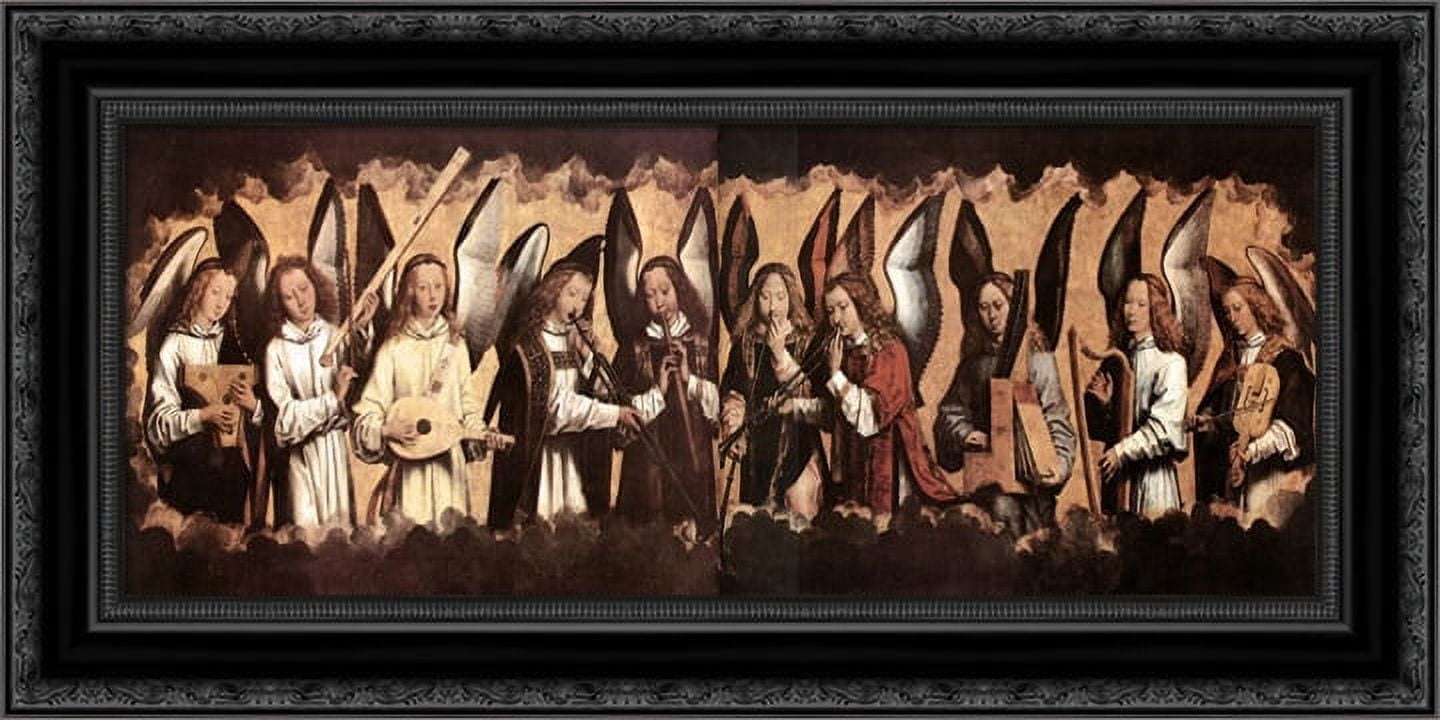 Five Angels Playing Musical Instruments, left hand panel from a triptych from the Church of ...