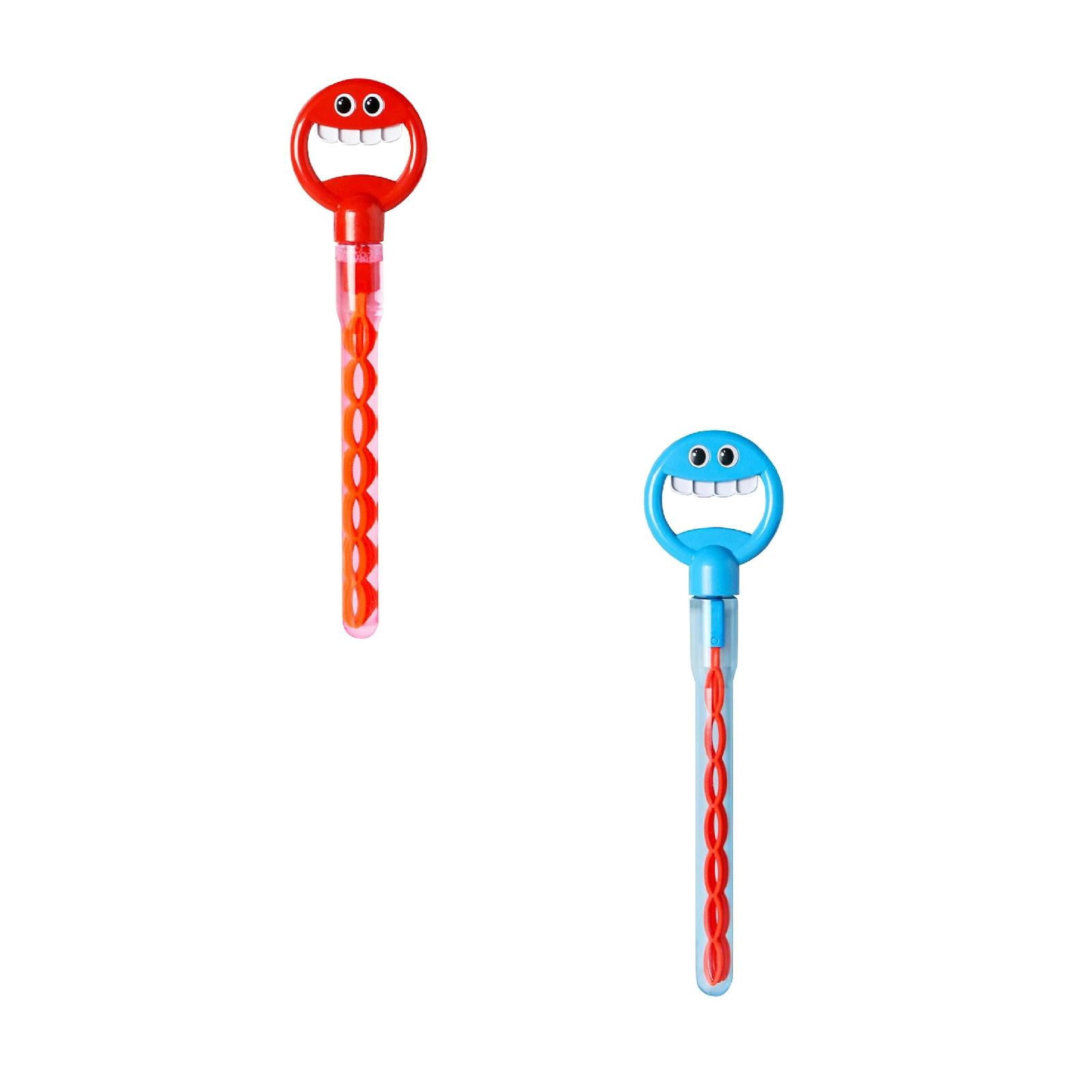 Five Claw Bubble Machine 32 Hole Smiling Face Bubble Stick with Bubbles ...